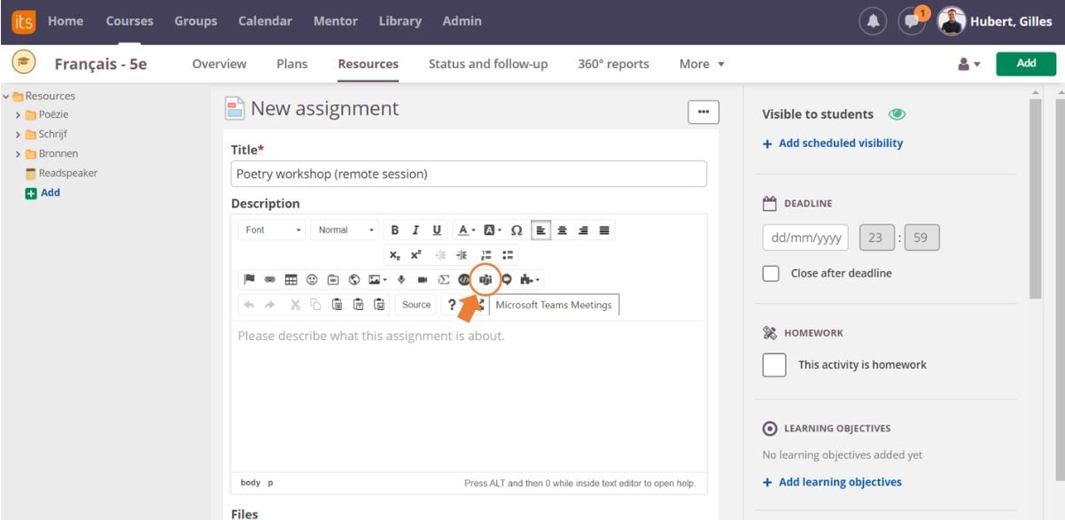 Den nye integration mellem itslearning og Microsoft Teams